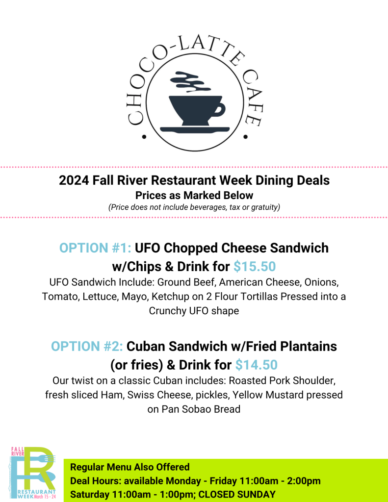 Choco-Latte Cafe | Viva Fall River